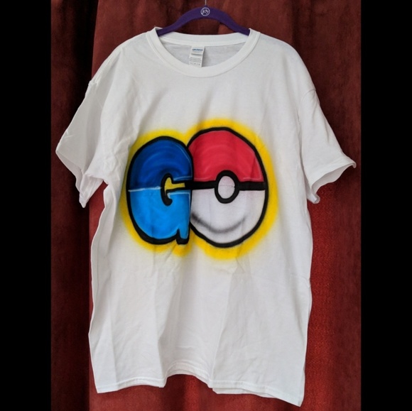 Tops | Pokemon Go Tshirt | Poshmark